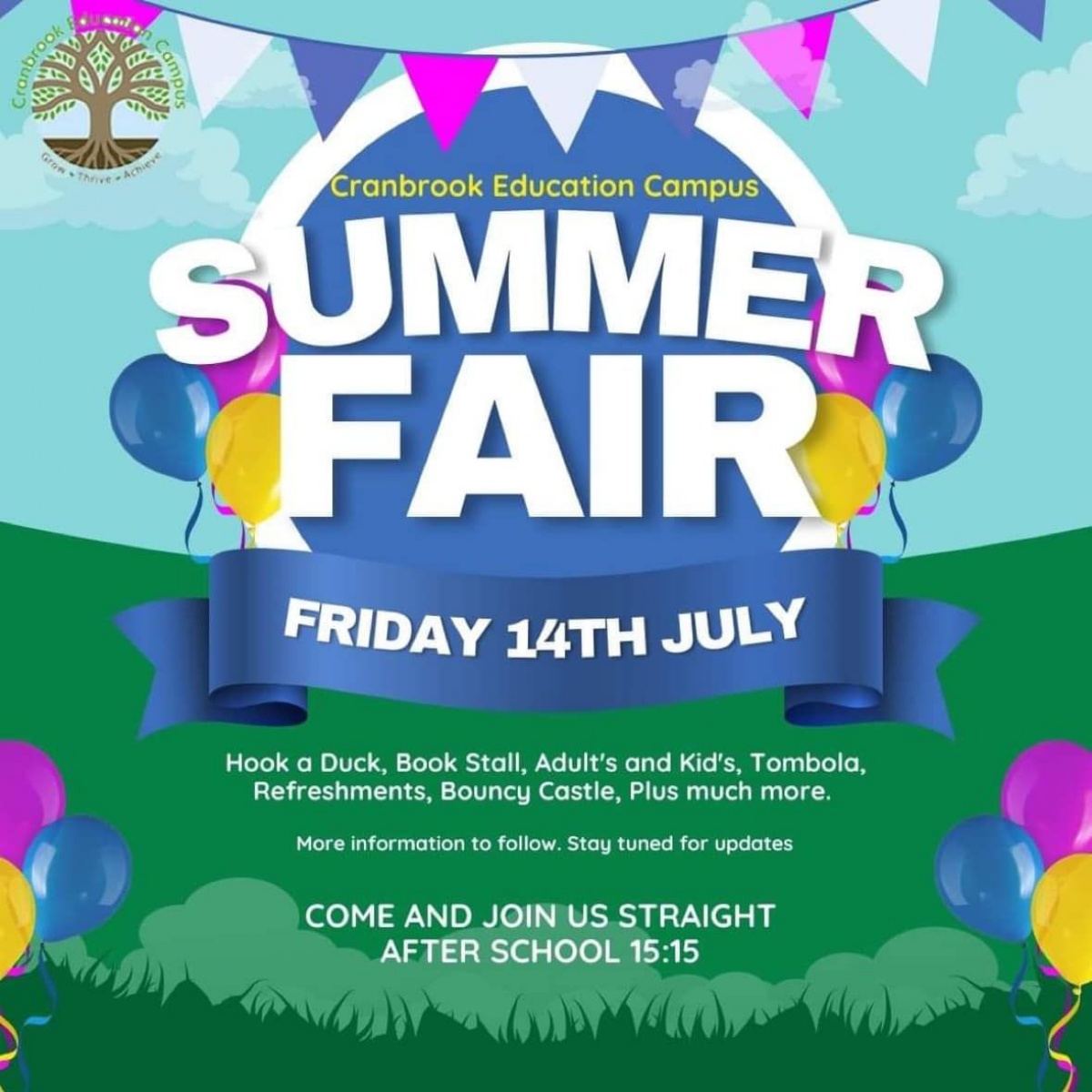 Cranbrook Education Campus - PTA Summer Fair